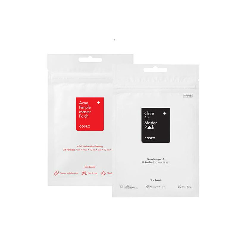 Cosrx Acne Pimple Master Patch(24 Patches)/Clear Fit Master Patch (18 ...