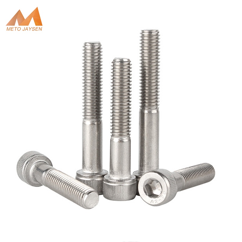 Stainless Steel 304 Hex Hexagon Socket Head Bolt with Half Thread M4 M5 M6 M8 M10 Screws Bolts ...