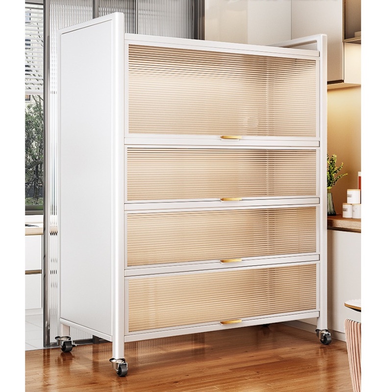 Kitchen Cabinet Home Multilayer Kitchen Storage Cabinet Rack Floor ...