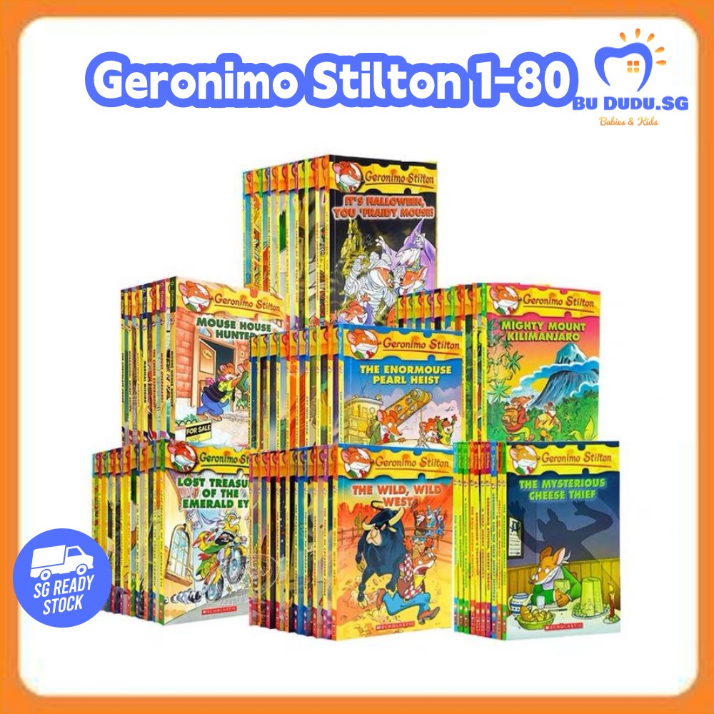 [Bu Dudu.SG] Geronimo Stilton Series Books 1 - 80 Children's Books ...