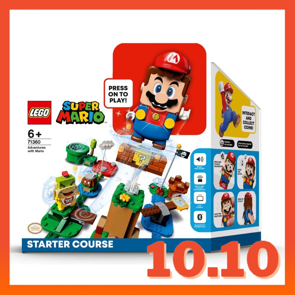 [READY STOCK] LEGO 71360 Super Mario Adventures With Mario Starter ...