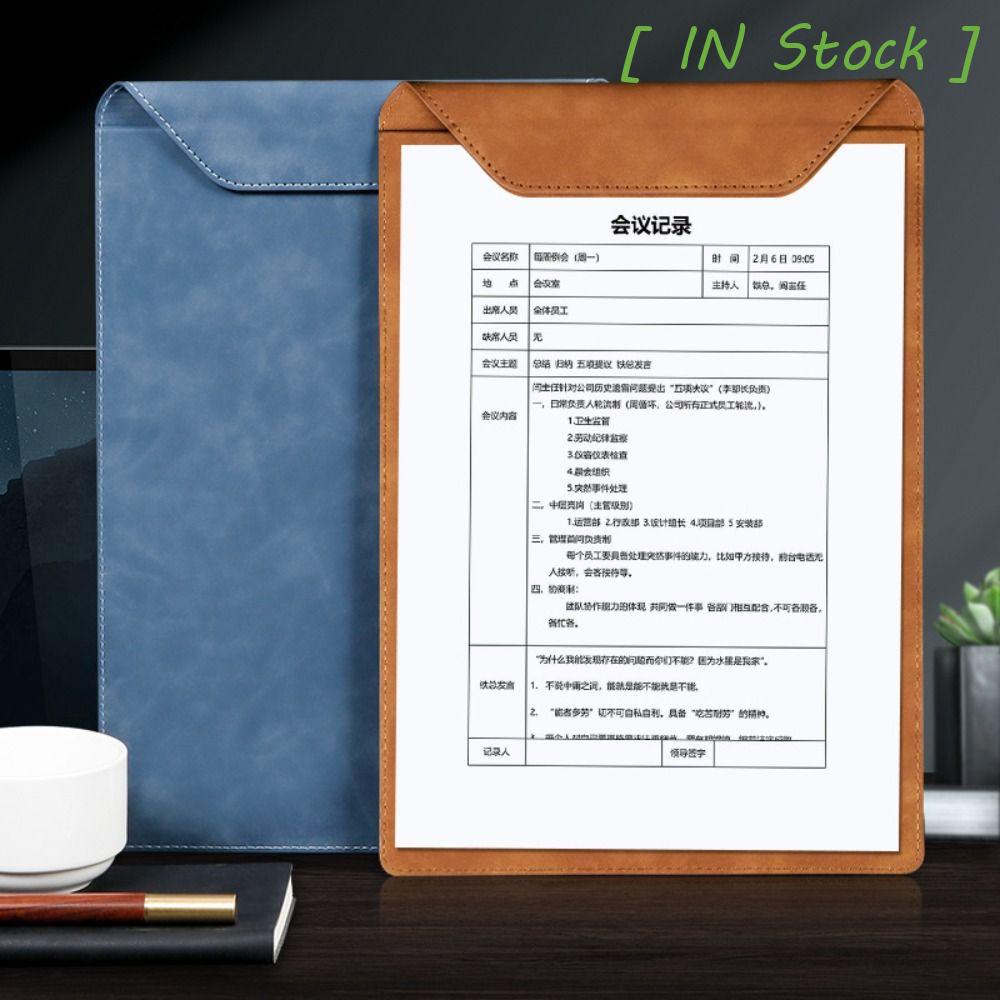 [ IN STOCK ] A4 Business Writing Clipboard, Writing Tablet Memo ...
