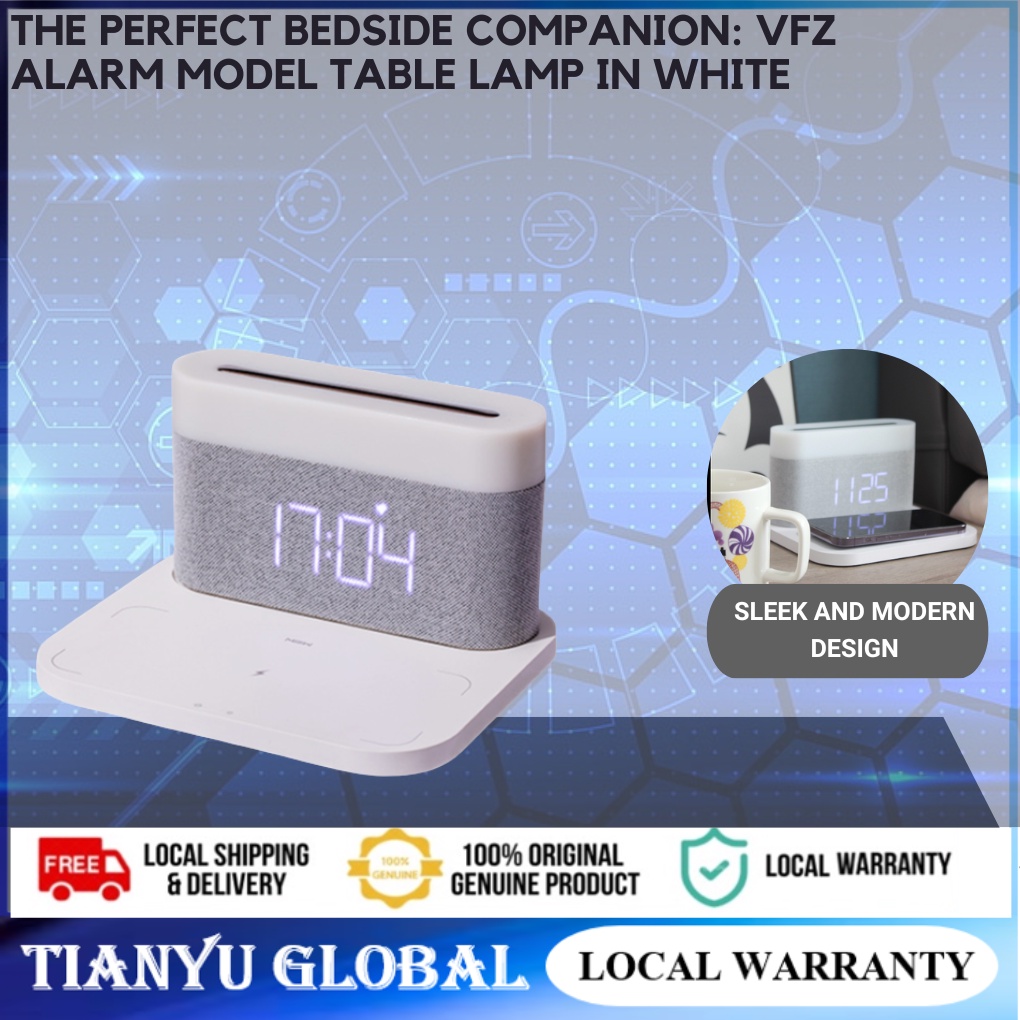 【SG READY STOCK】Alarm Clock 3in1 Multi-Function With 15W QI Wireless ...