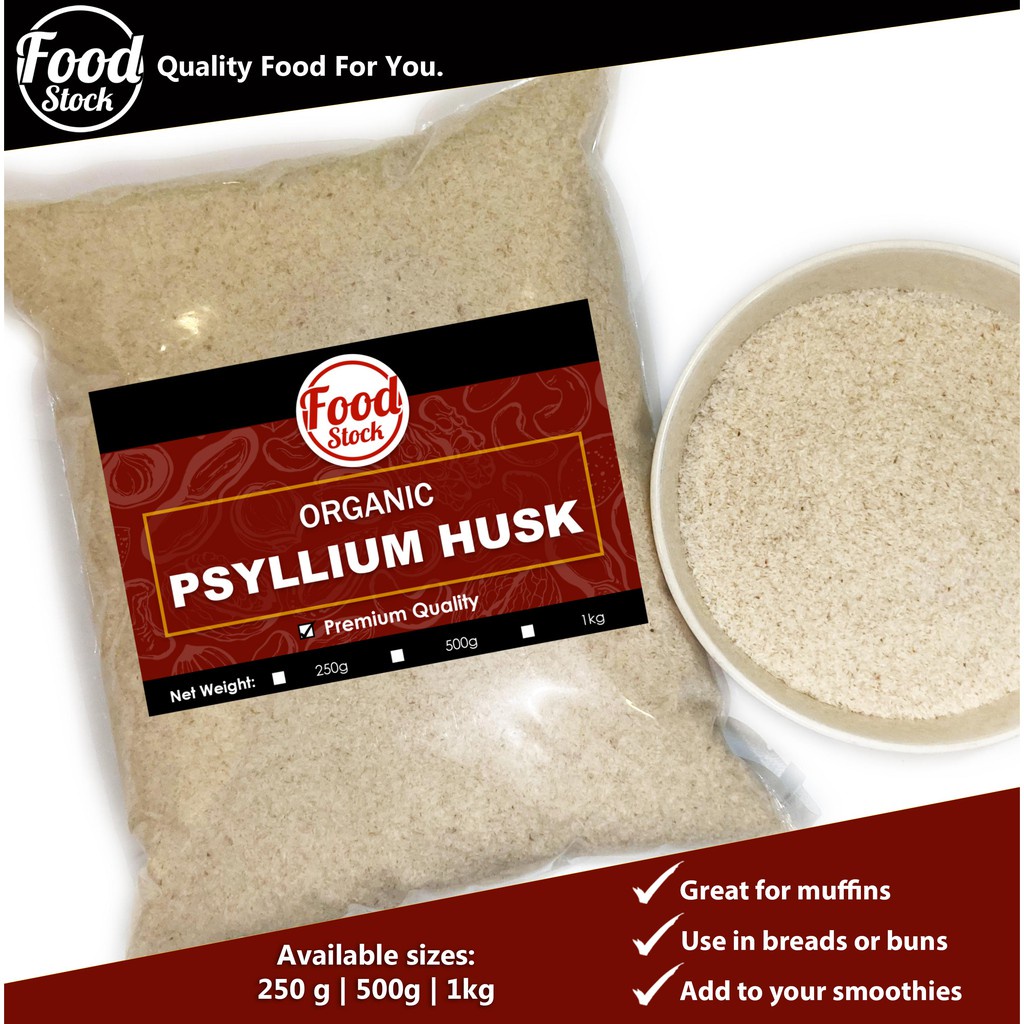 Organic Psyllium Husk (250g, 500g, 1kg) | Shopee Singapore