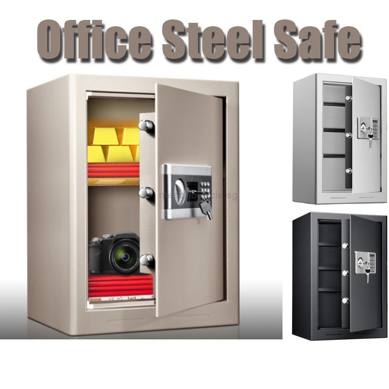 Safety Lock Office All-steel Safe Box Household Small Anti-theft Safe ...