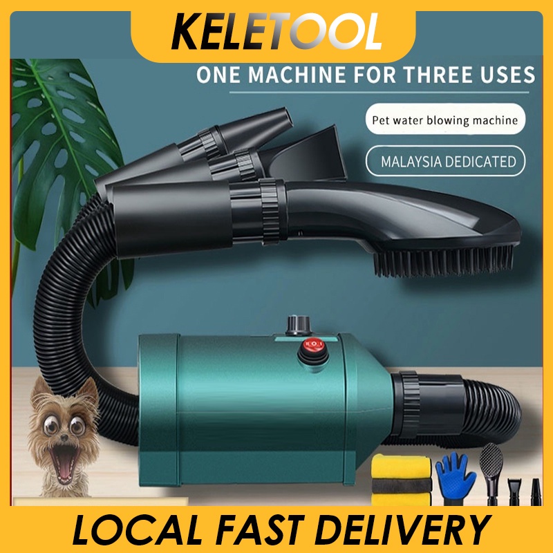 Cat Blower Dryer Pet Cat Hair Water Blower Warm Wind White Color Long ...