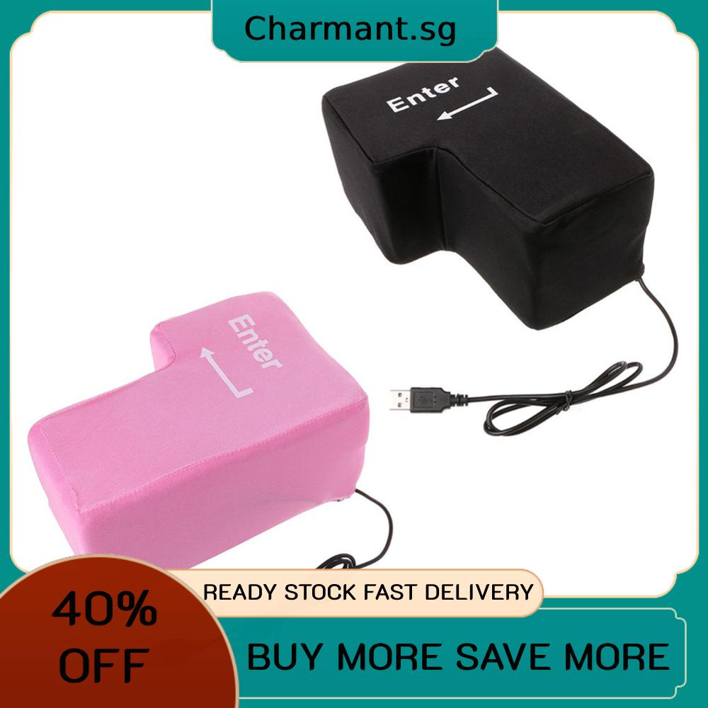 Anti-Stress Computer Huge Enter Key Big Giant USB Keyboard Vent Button ...
