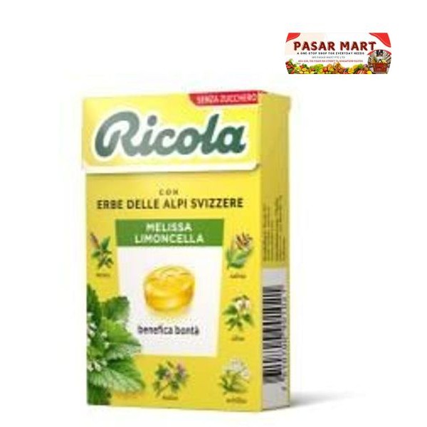 Ricola Lemon Mint Sf Lozenges Box 45g | Shopee Singapore