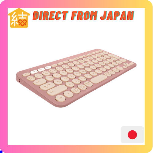 【Direct from JAPAN】 Logitech Wireless Keyboard PEBBLE KEYS 2 K380sRO ...