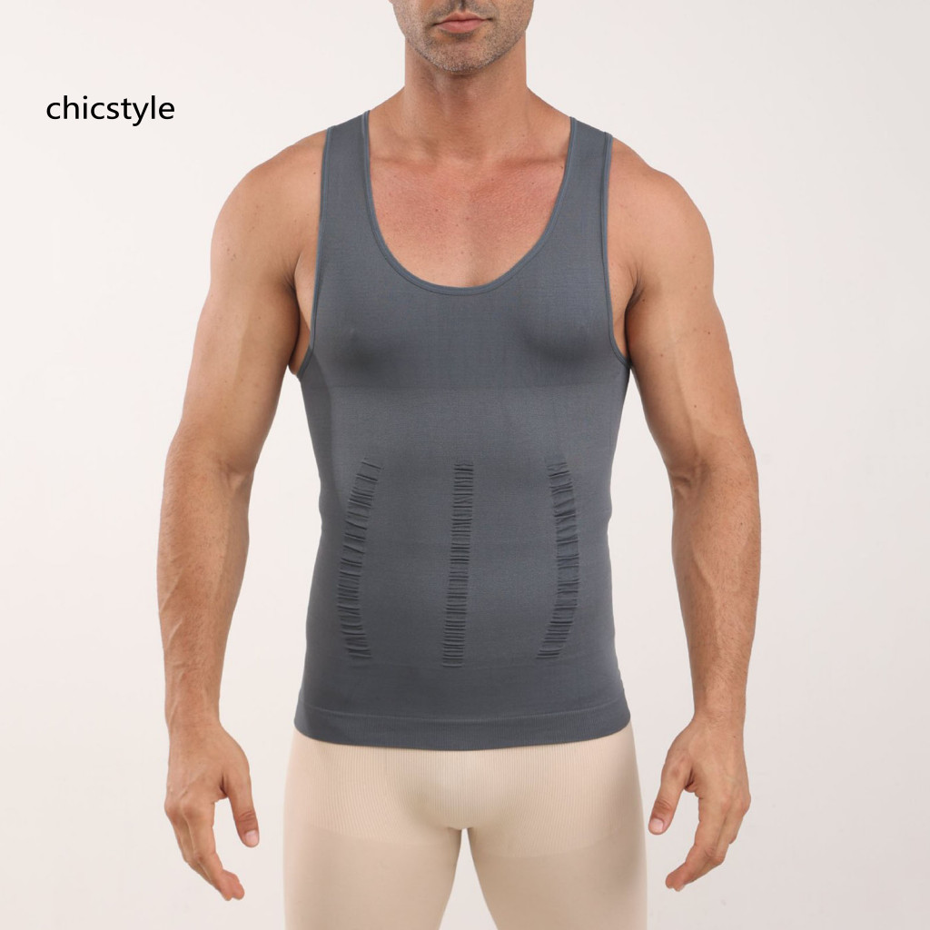 chicstyle Body Shaping Vest Posture Correcting Vest Men's Body-shaping ...