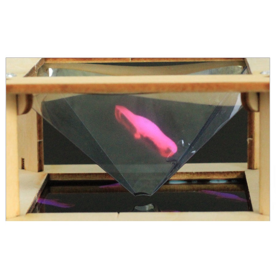 Elementary School Student Science Experiment Naked Eye 3D Holographic ...
