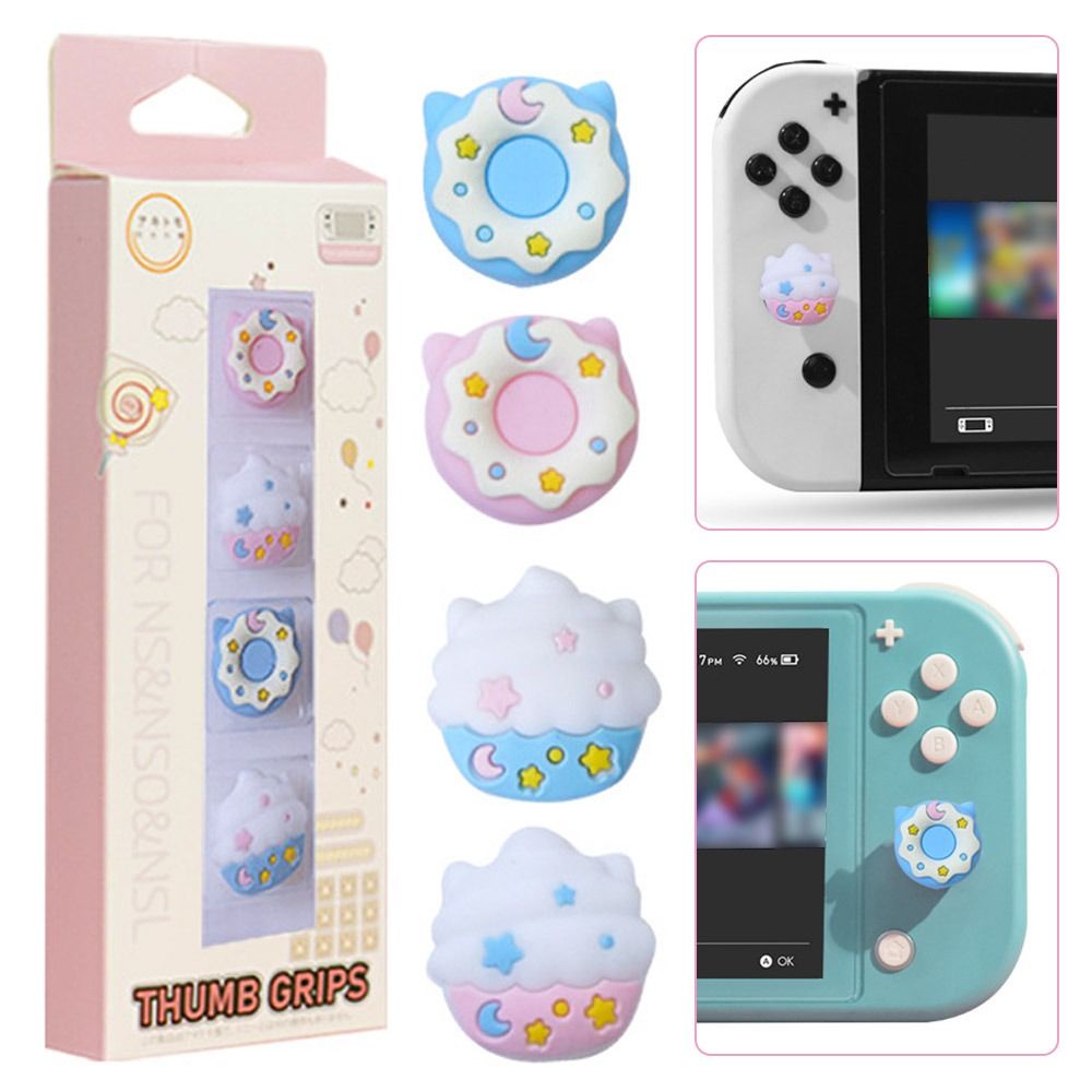 Donuts & Ice Cream Thumb Stick Grip Cap For Nintendo Switch & Switch ...