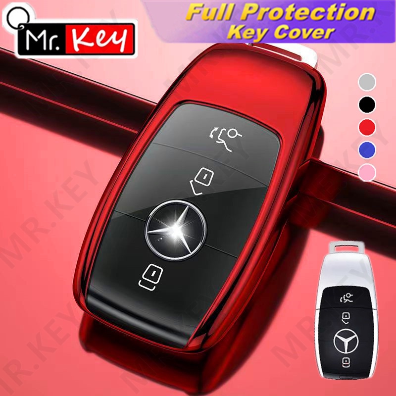 【Mr.Key】Hight quality Car Remote Key Cover Case For Mercedes benz A C E ...
