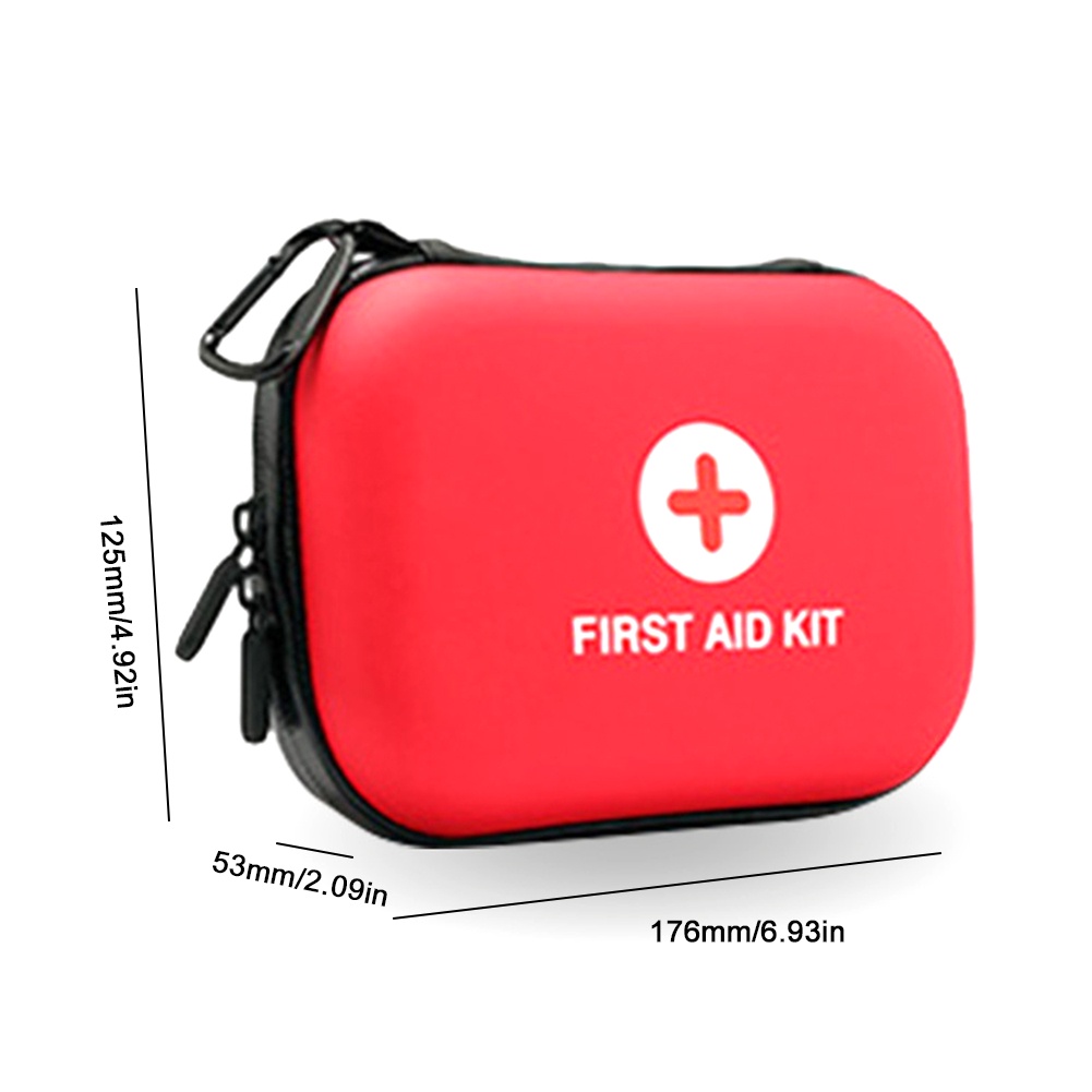 First Aid Kit Bag Empty First Aid Hard Case Empty Waterproof Small ...