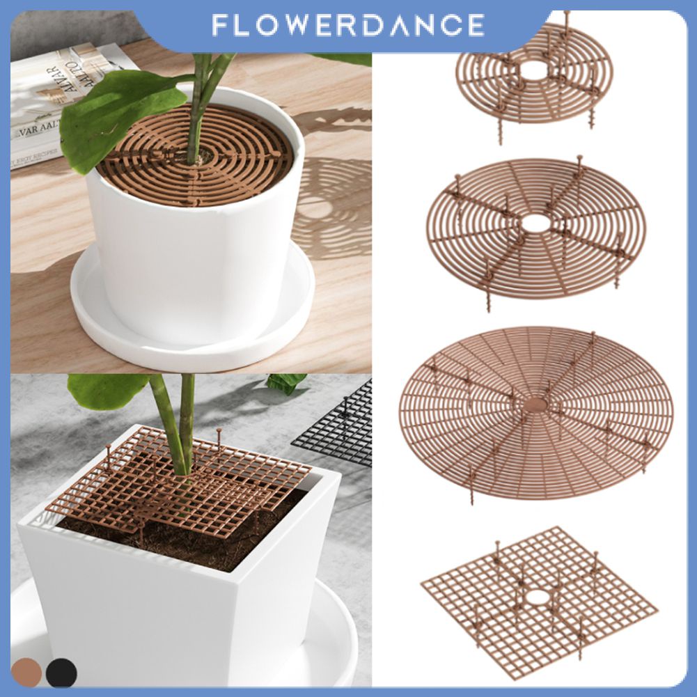 Plant Pot Soil Covers Protector With Nails 19/30/52cm Potted Tools Lids ...