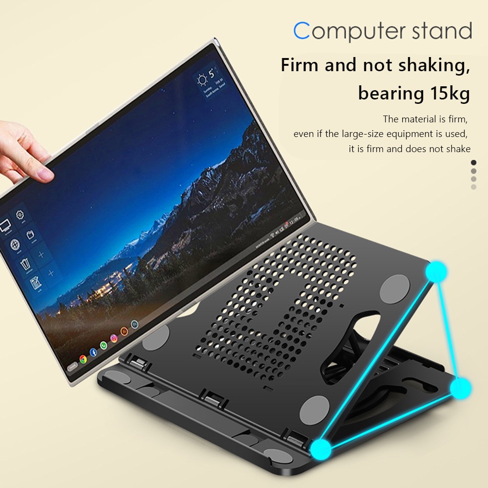 Rotary Adjustable Foldable Laptop Stand Universal Portable Desk ...