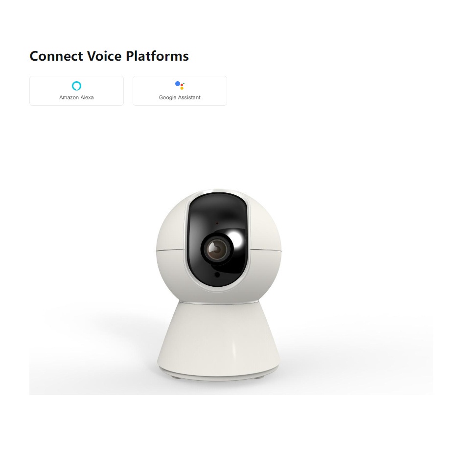 Tuya IP Camera Home Security Camera With 2-way Audio and Night Vision ...