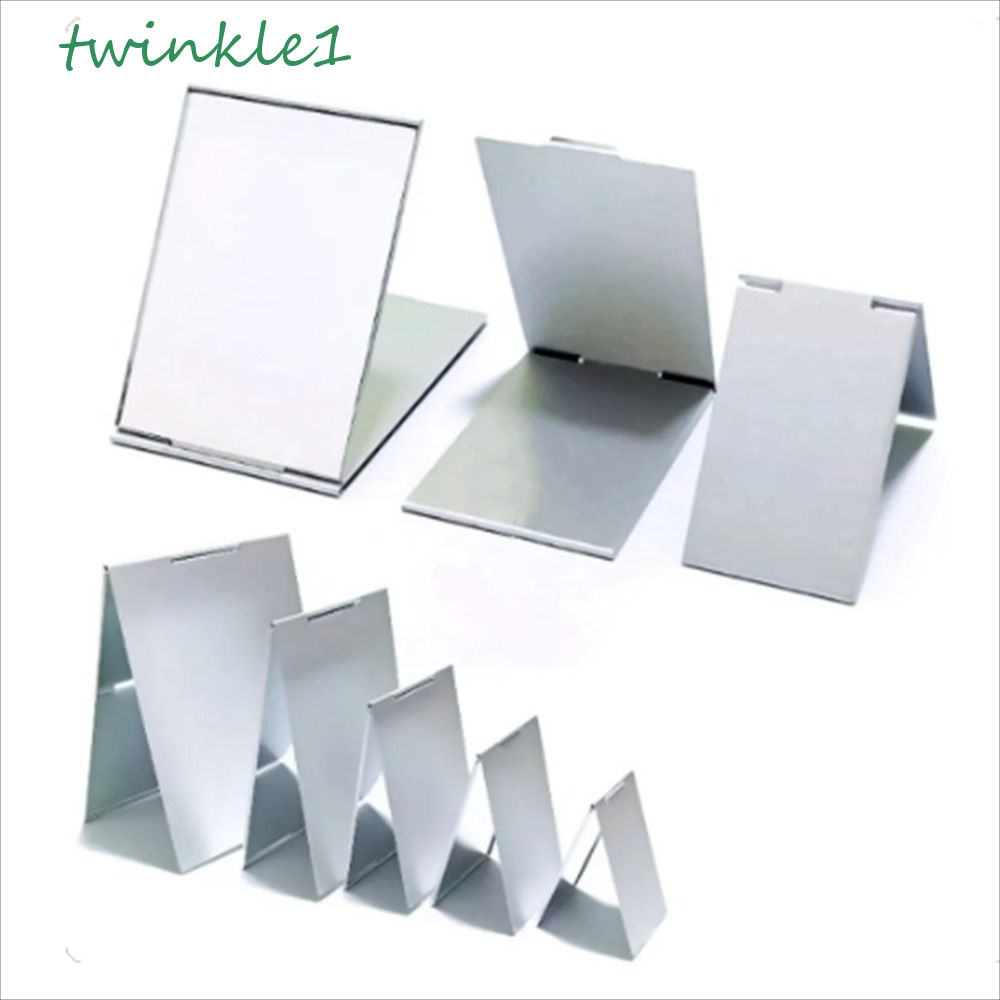 TWINKLE1 Folding Mirror, Aluminum Foldable Makeup Mirrors, Small Mirror ...