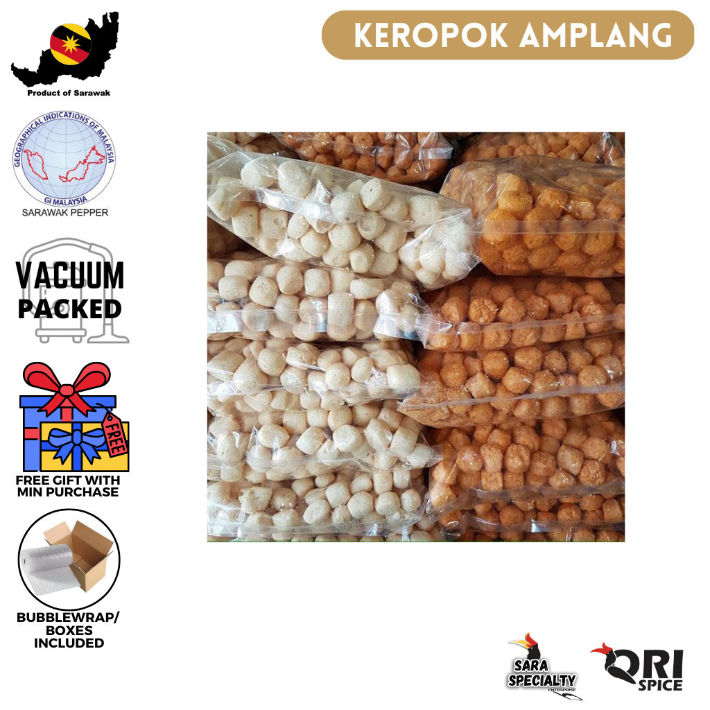 Shrimp SQUID FISH Crackers (200g, 500g, 1kg) | Shopee Singapore