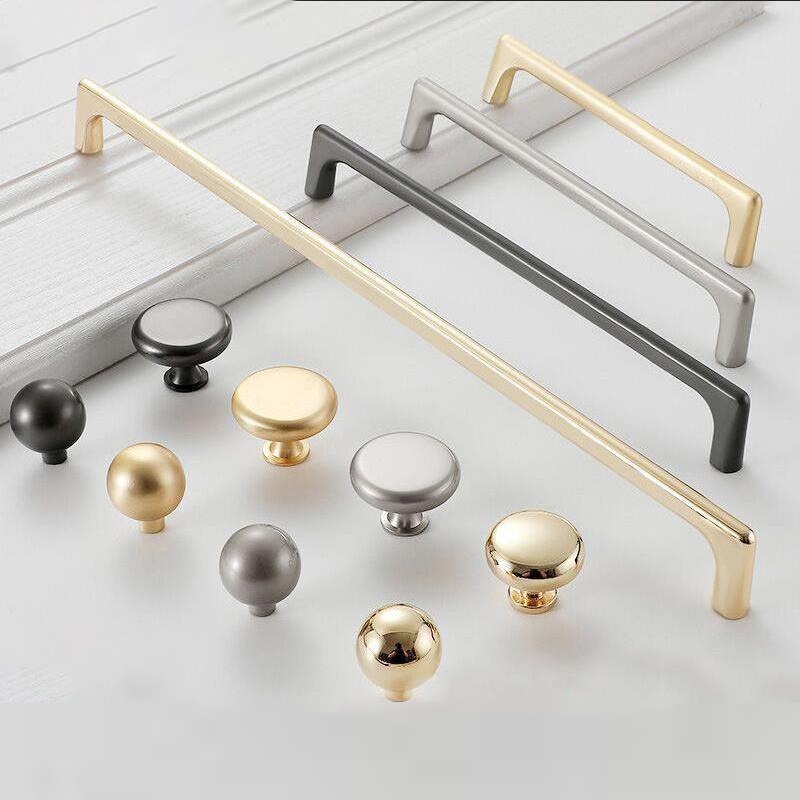 Nordic Zinc Alloy Drawer Handle For High-End Handles Cabinet Drawer ...