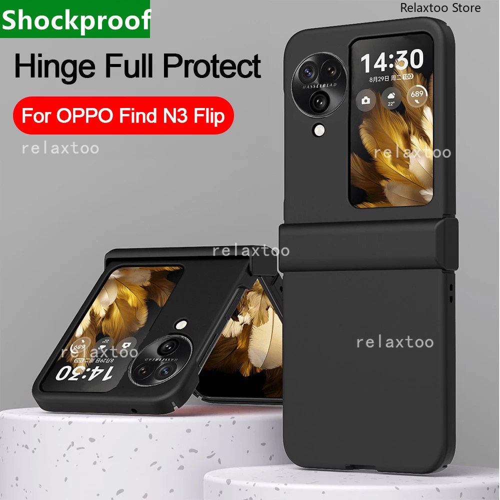 Skin Feel Casing For Oppo Find N3 Flip FindN3 Flip N3Flip FindN3Flip 5G PHT110 CPH2519 Full ...