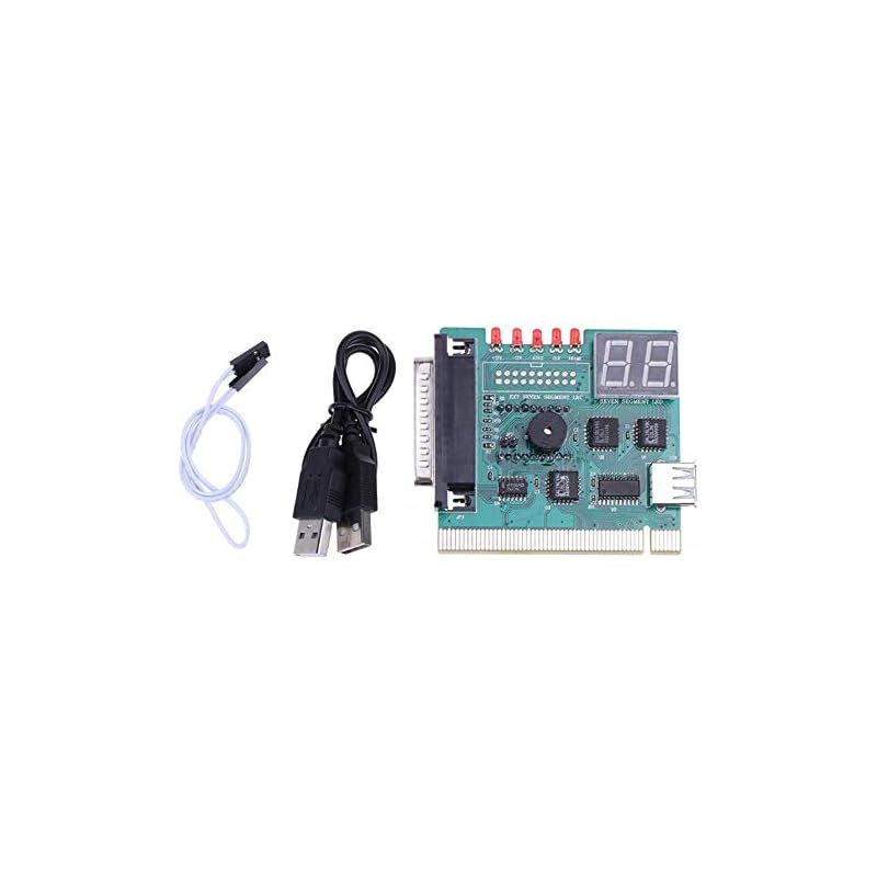 Dovhmoh Usb Pci Pc Motherboard Diagnostic Analyzer Post Card With 2
