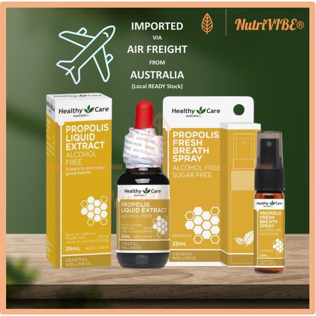 [Ready SG Stock] Healthy Care Propolis Liquid Alcohol Free / Propolis ...