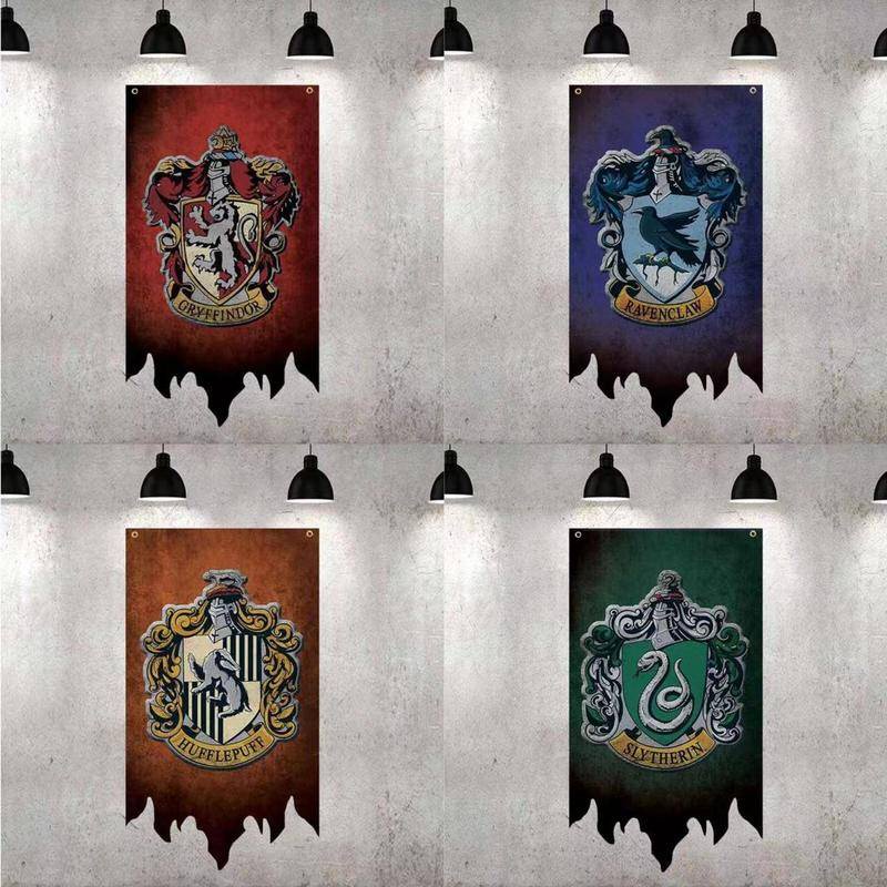70*120cm High Quality Flag Harry Potter Collection Poster Home Decor ...