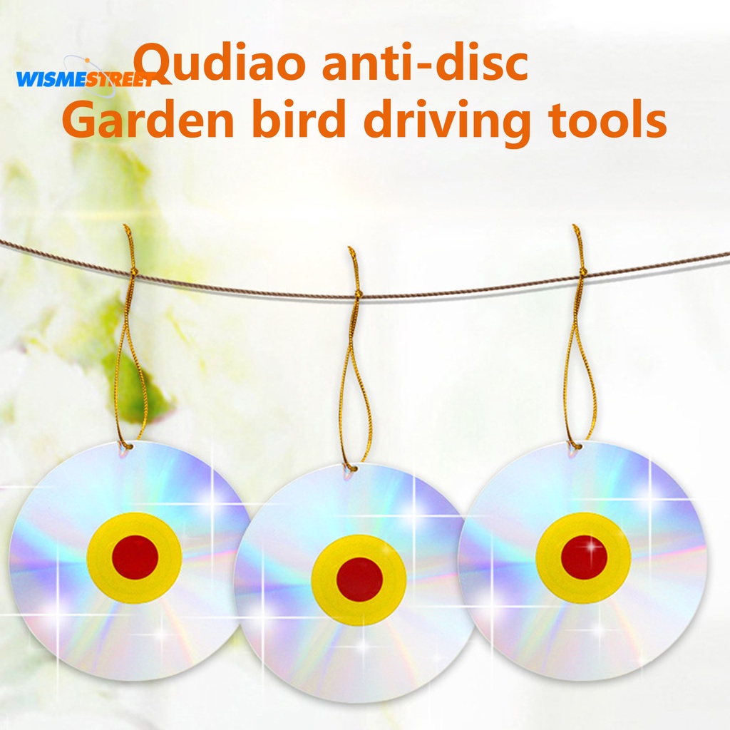 Bird Scare Disc Professional Anti Bird Effective Strong Reflective Red ...
