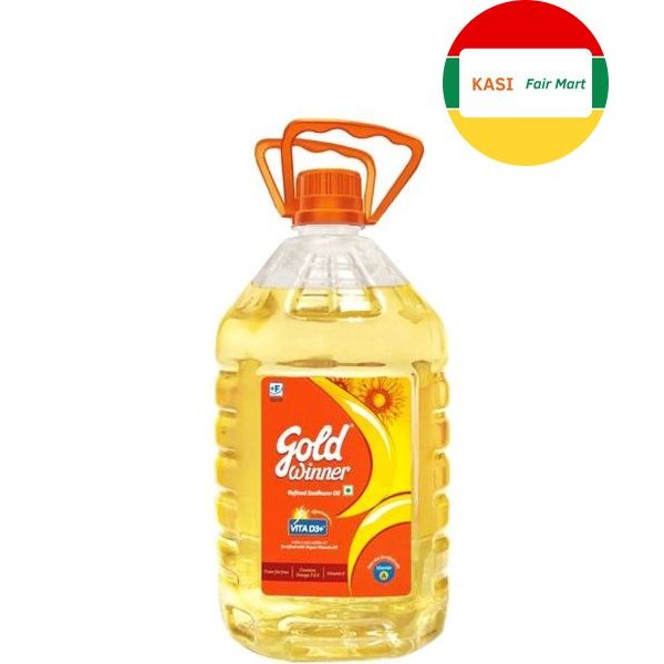 Gold Winner Sunflower Oil 5l | Shopee Singapore