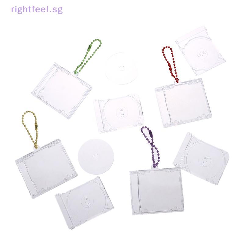 rightfeel.sg Blank Album Mini CD Case Keychain CD Player Keyring ...