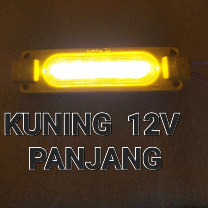 MATA 6-eyes cob led Light 6818 12v 12volt v 6-eyes led Module - Yellow ...