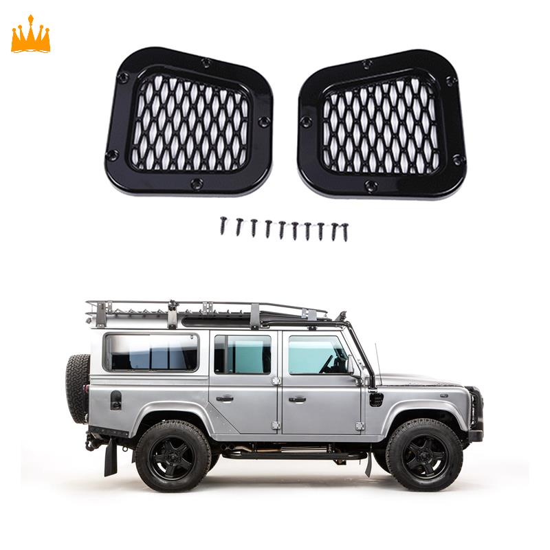 For Land Rover Defender 2004-2019 Side Fender Vent Grille Car Air Side ...