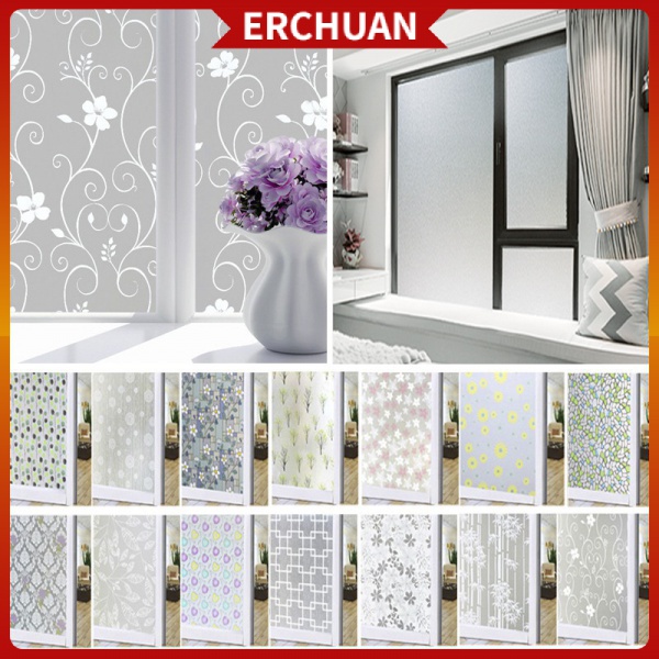 Window Glass Sticker DIY Self Adhesive Glass Door Sticker Home Office ...