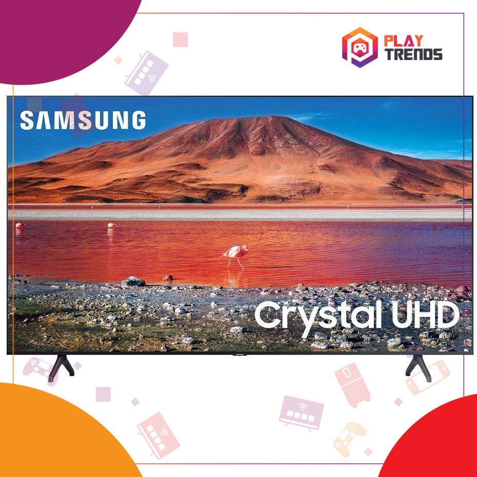 Samsung 55-inch TU-7000 Series Class Smart TV | Crystal UHD - 4K HDR - with Alexa Built-in ...
