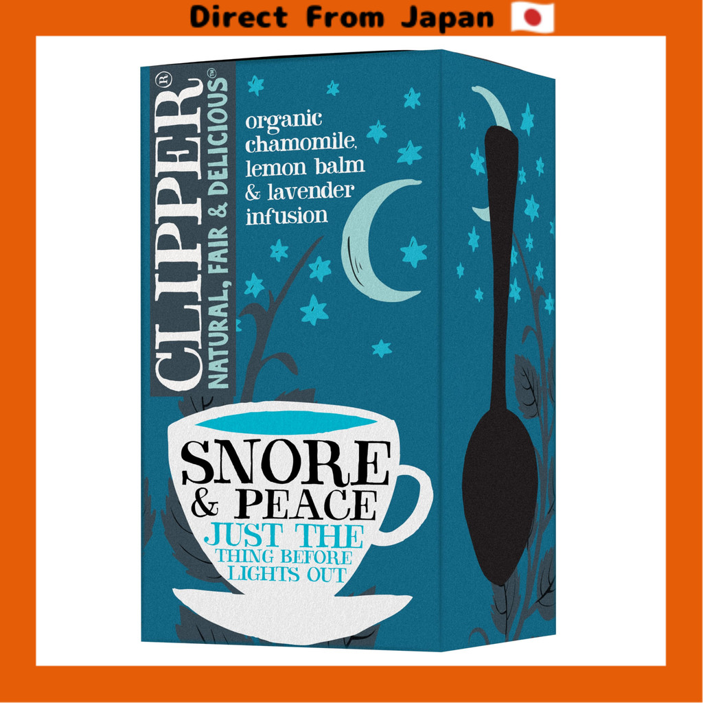 [Direct from Japan] Clipper Suzusho Clipper Organic Herbal Tea Snoa & Peace 20P Tea Bag | Shopee ...