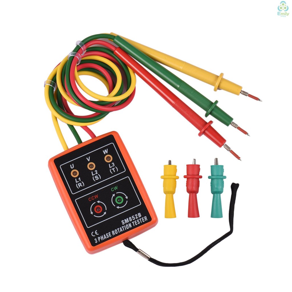 Phase Tester Portable Buzzer Phase Sequence Phase Sequence Checker ...