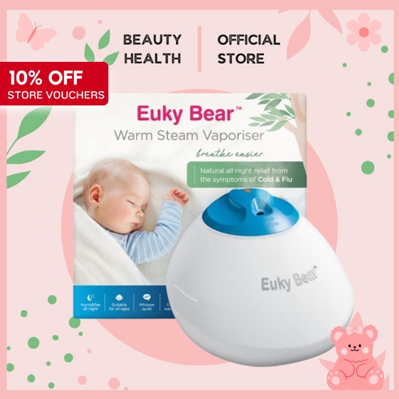 Euky Bear Vaporiser | Cold & Flu Relief / Baby Breath / Steam Vaporiser ...
