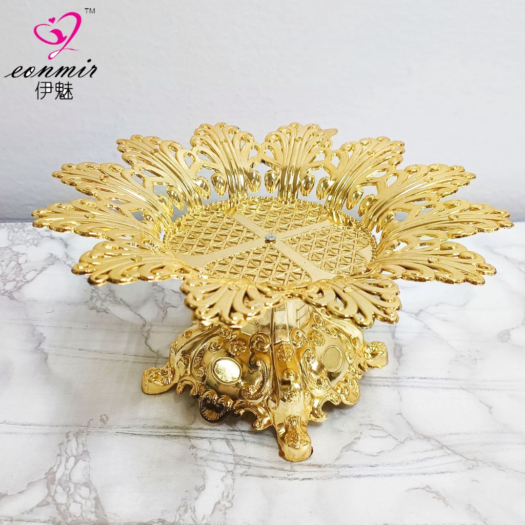 Tray with Handle | Dulang Hantaran Perkahwinan | Fruit Dessert Tray ...