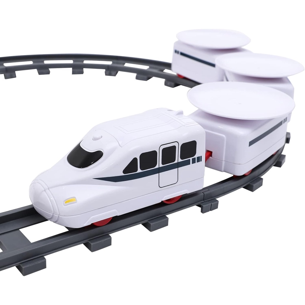 Sushi Train Toys Rotating Table Food Train with Plates Electric Sushi ...