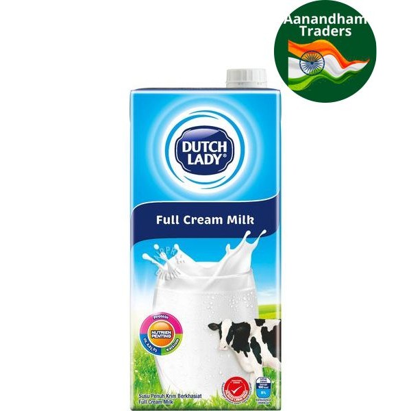 Dutch Lady Uht Milk Full Cream Plain | Shopee Singapore