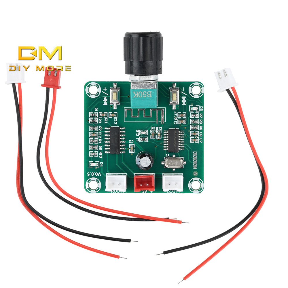 DIYMORE PAM8403 Audio Amplifier Board, Dual Channel Stereo Amplifier ...