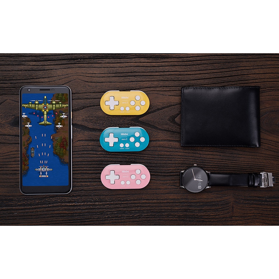(SG)8Bitdo Zero 2 Bluetooth Gamepad Keychain Sized Mini Controller for ...