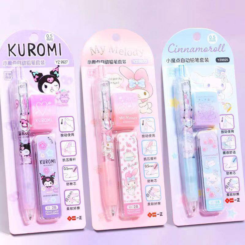 5 Styles Kawaii Sanrio Mymelody Kuromi Cinnamoroll Pochacco Cartoon ...