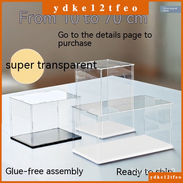 Hot Sale High Transparent Acrylic Display Box Hand-Made Dustproof ...