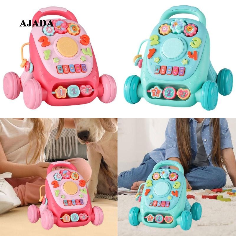 [ Walking Push Toy for Boy and Girl Learning to Stand Walk Learning ...