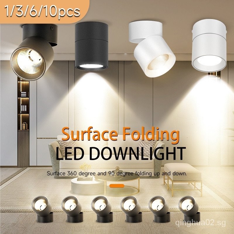 Tri-Color LED Downlight Surface Mounted LED Ceiling Lights 7W 10w 15W ...