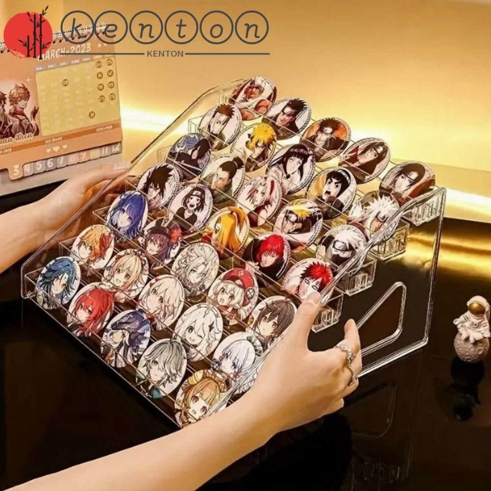 KENTON Ladder Display Rack, Badge Storage Rack Desktop Storage Box Bar ...
