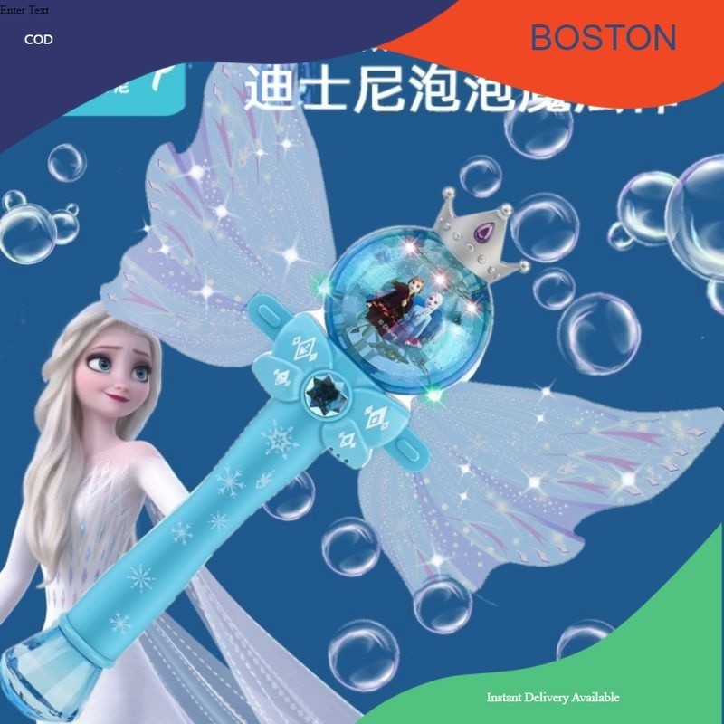 Frozen Bubble Wand Musical Automatic Bubble Blow Maker Bubble Machine ...