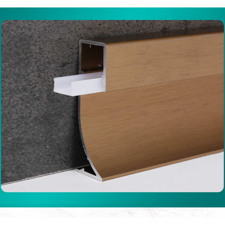 Embedded Luminous Skirting Line Invisible Led Light Strip Aluminum ...